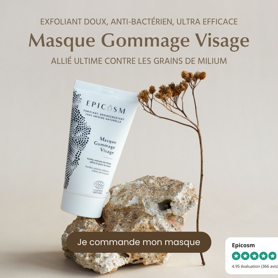 Points blancs autour des yeux : les grains de milium, que faire ? - Epicosm